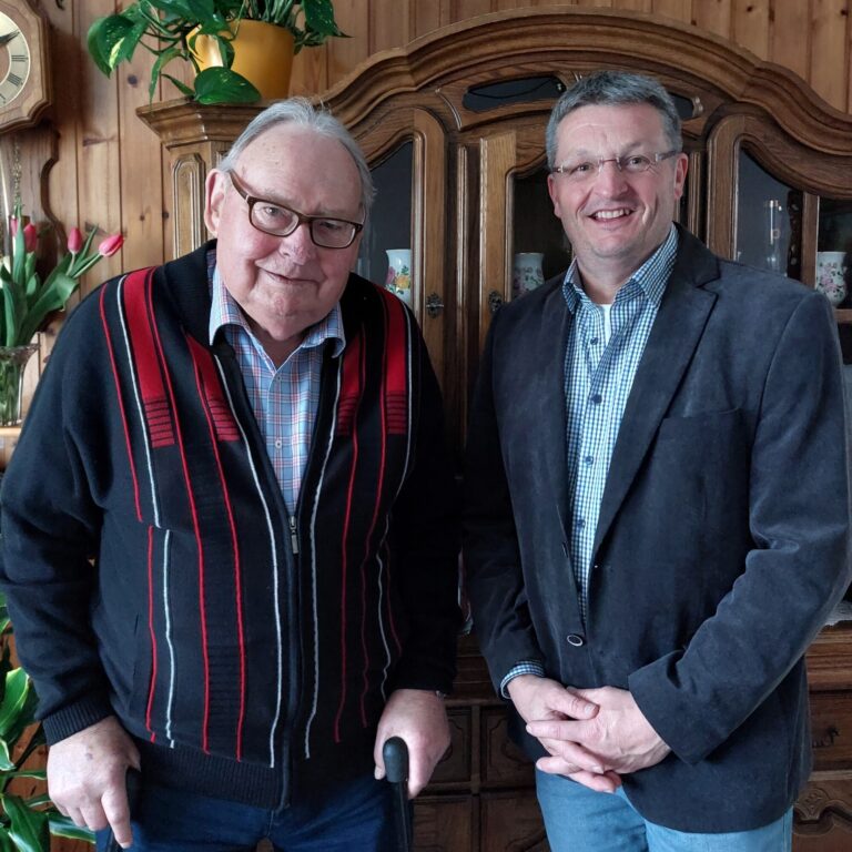 85. Geburtstag von Hugo Behler – Niesen